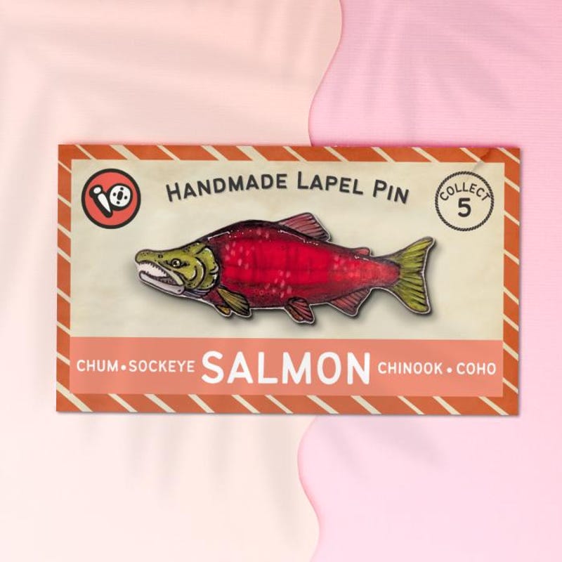 Sockeye Salmon - Etsy