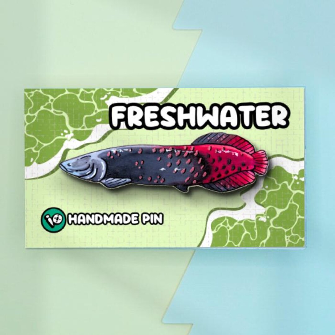 Arapaima Fish Lapel Pin - Etsy