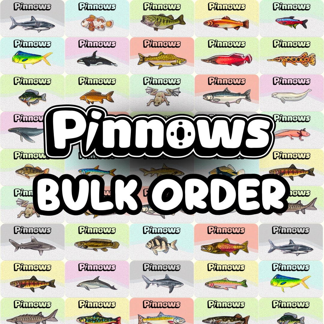 Fish Pins Bulk Pins Contact Shop Owner for Availability - Etsy