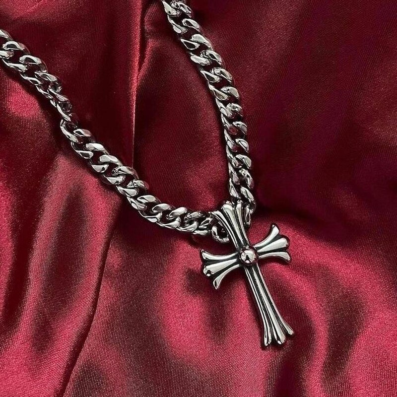 Chrome Heart Cross - Etsy