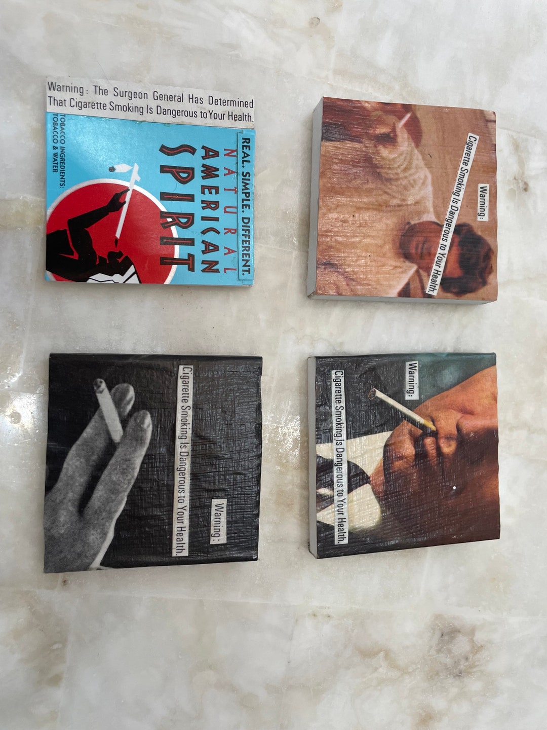 Mini Smoking Cigarettes Collages - Etsy