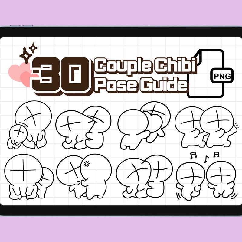 Chibi Couple Base - Etsy