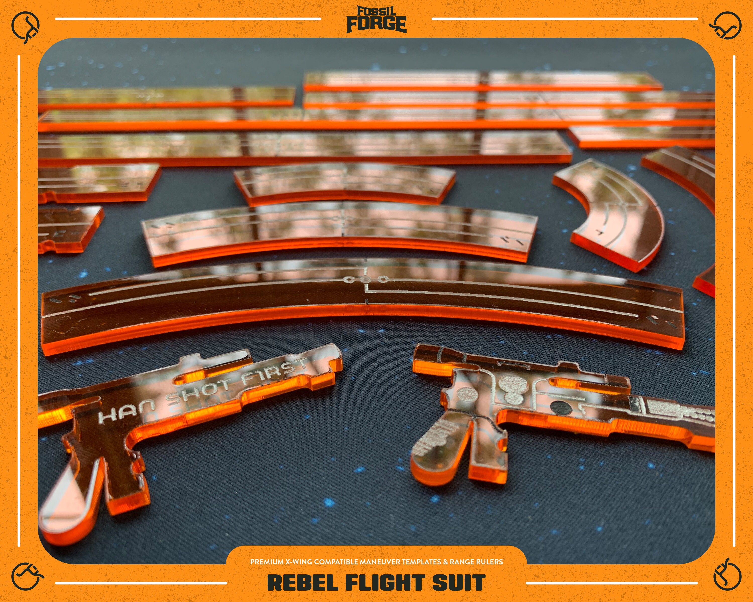 Rebel Flight Suit: Premium X-wing Compatible Template & - Etsy