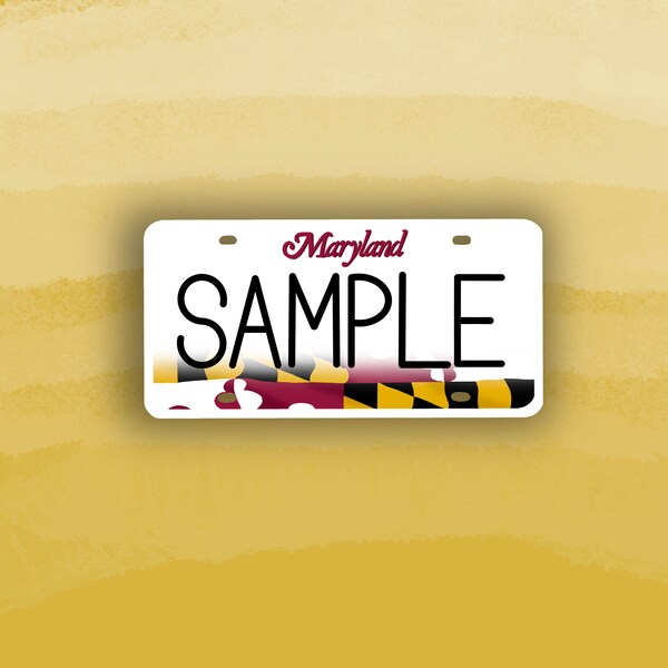 State License Plate - Etsy