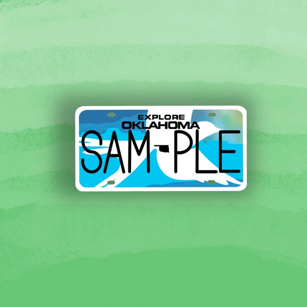 Oklahoma License Plates - Etsy