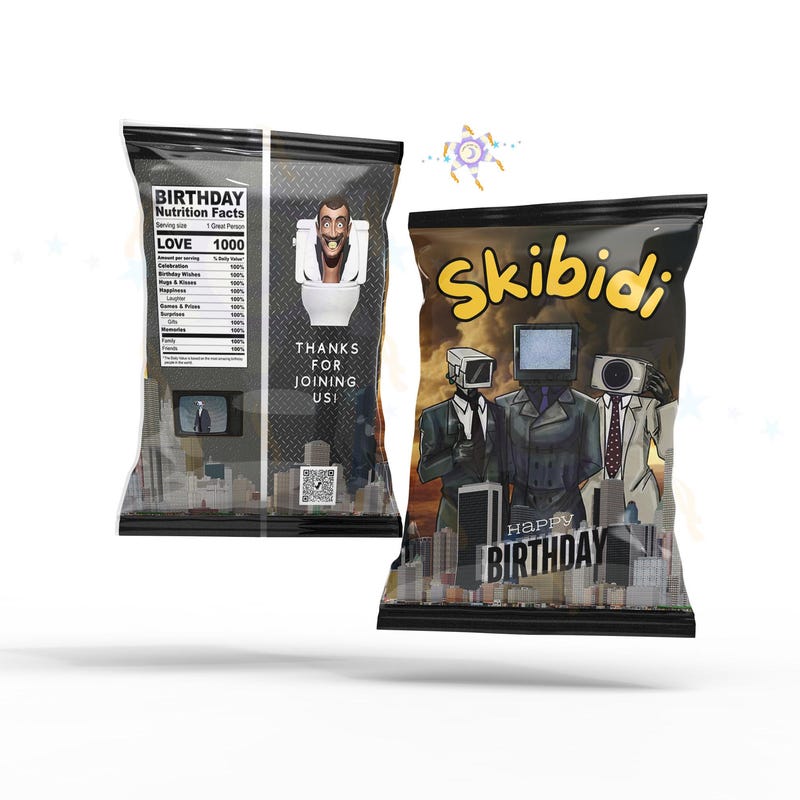 Skibidi Toilet Cards - Etsy