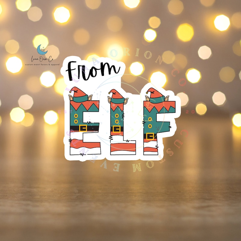 Elf Stickers - Etsy