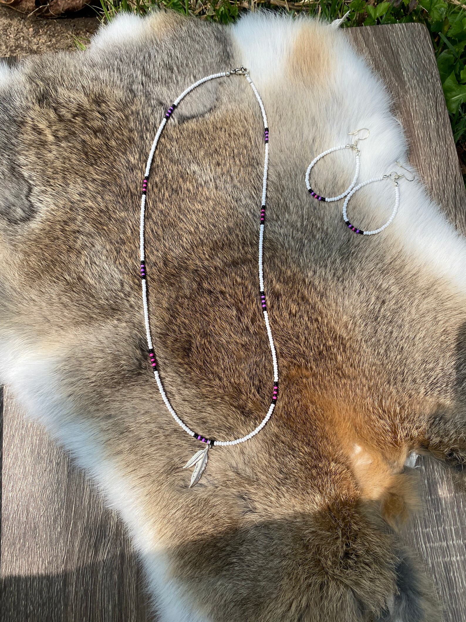 Native American Handcrafted Seed Bead Single Strand Necklace - Etsy