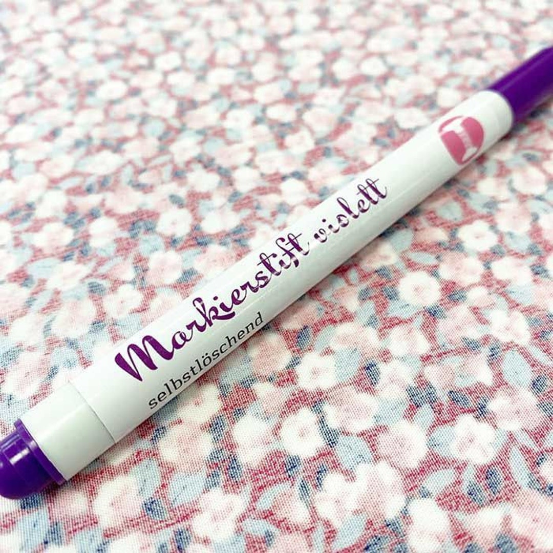 Self-erasing Marker Pen in Violet SEAMAN Yarn - Etsy
