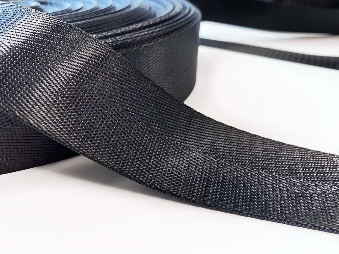 Nylon Webbing Black 25 Mm and 38 Mm / Order Unit 1 M - Etsy Sweden