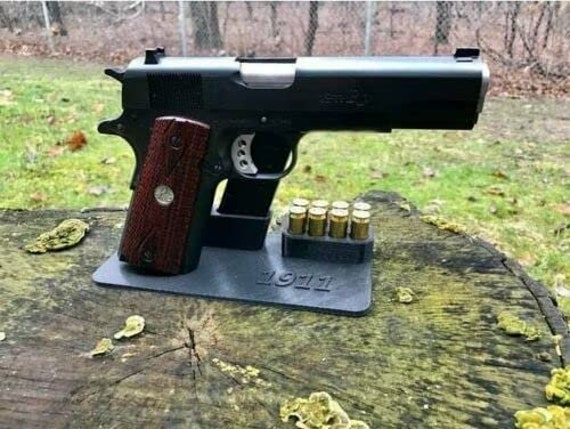 Hand Gun & Magazine Stand Compatible With Colt 1911 Made in - Etsy