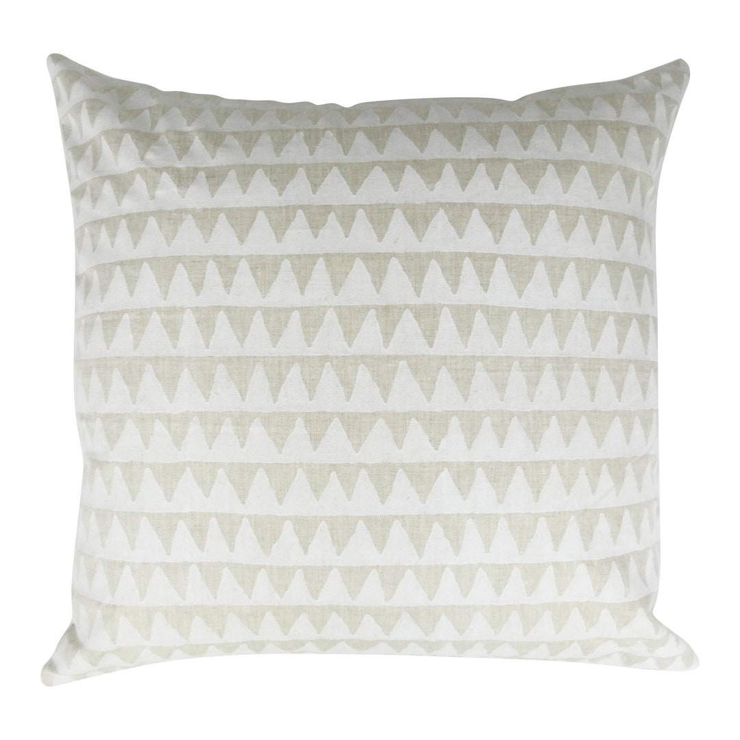 Neutral Geometric Designer Throw Pillow Ariadne Shoppe James - Etsy