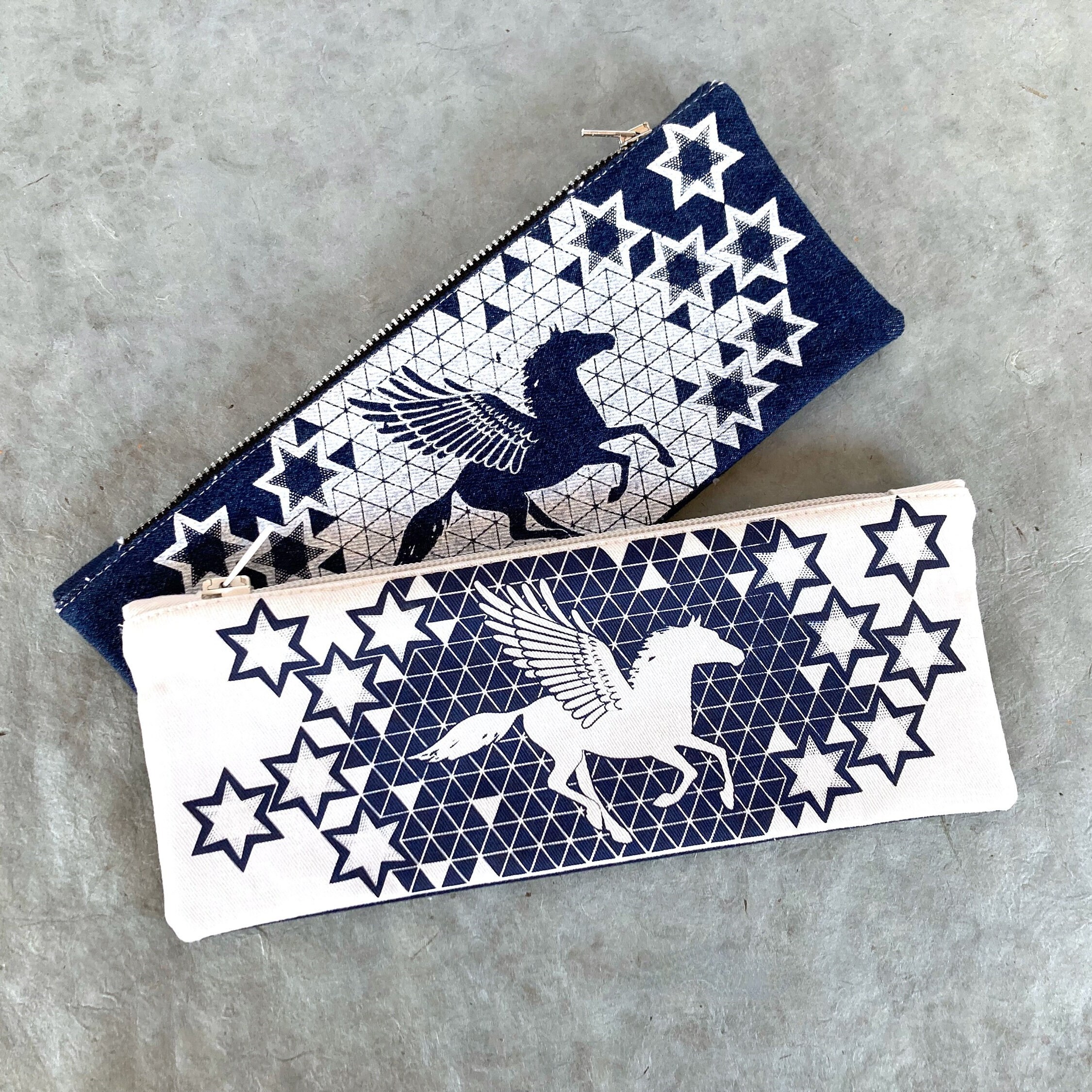 Pegasus in the Starry Sky Case for Girls Made of White Cotton - Etsy