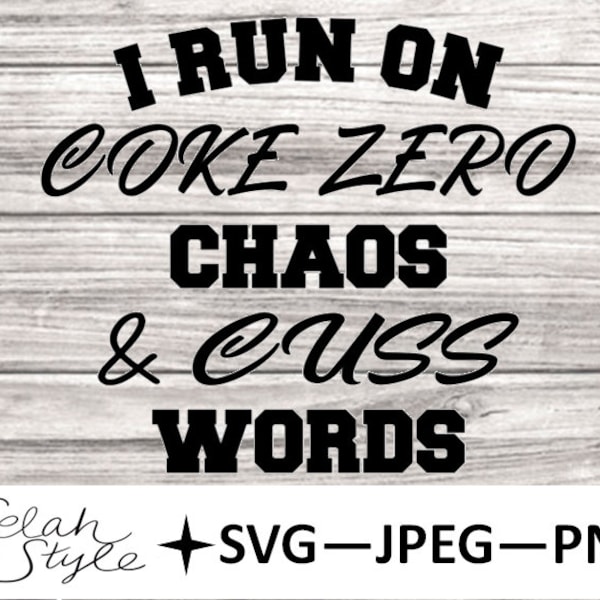 Coke Zero Svg - Etsy