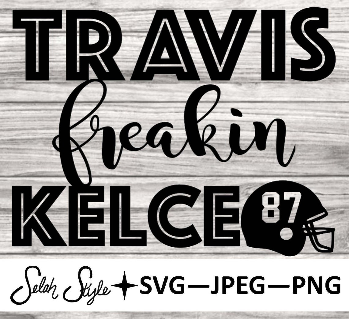 Travis Kelce Digital Download Svg Png Jpeg - Etsy