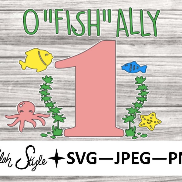 O Fish Ally One Svg - Etsy