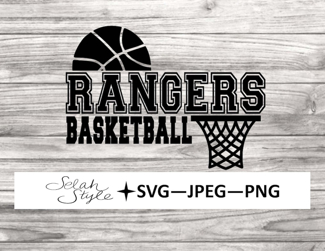 Rangers Basketball Digital Download, Svg, Jpeg, Png - Etsy