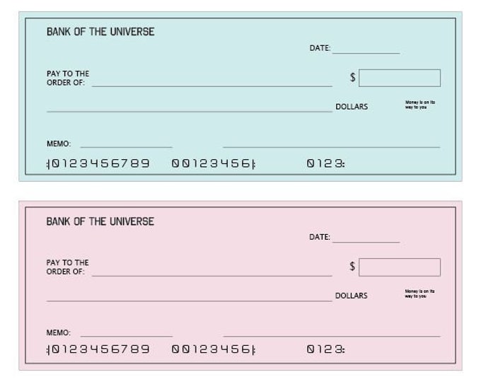 LOA Printable Blank Checks | Etsy