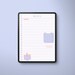 Vertical Undated Lilac Digital Planner: Goodnotes Planner Template - Etsy