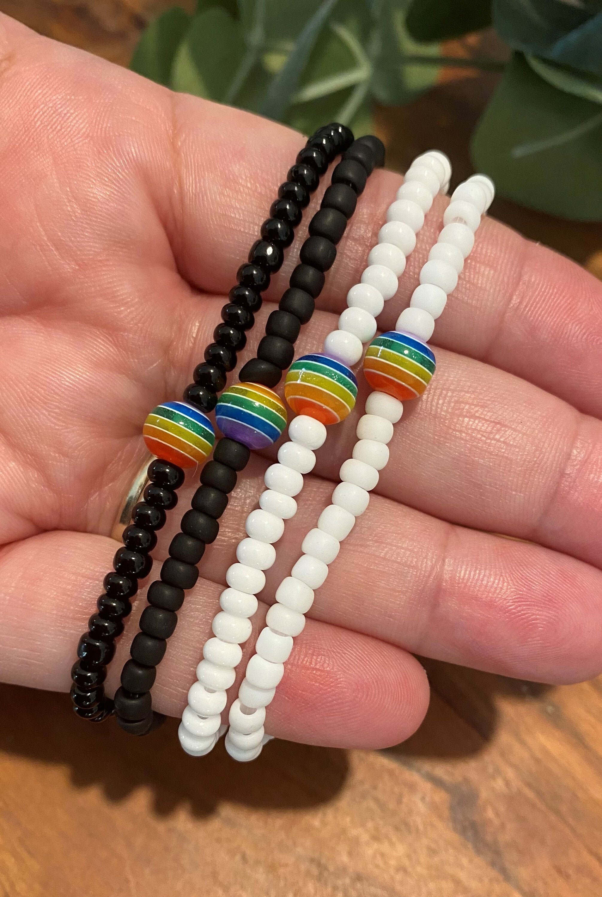 PRIDE Bracelet Custom Personalized Gay Pride Bracelet - Etsy