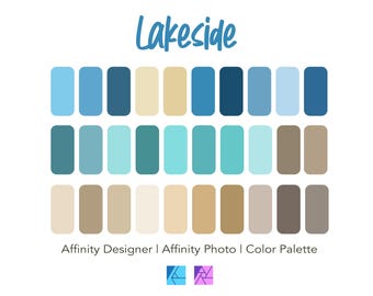 Affinity Designer Color Palette Bundle | Color Swatches | Instant ...