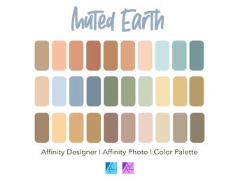 Affinity Designer Color Palette Bundle | Color Swatches | Instant ...
