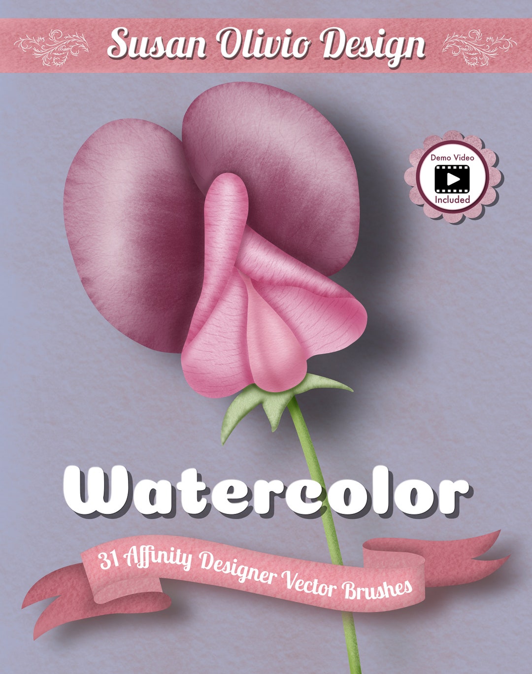 Affinity Designer Vector Watercolor Brushes | Vector Not Raster | Add ...