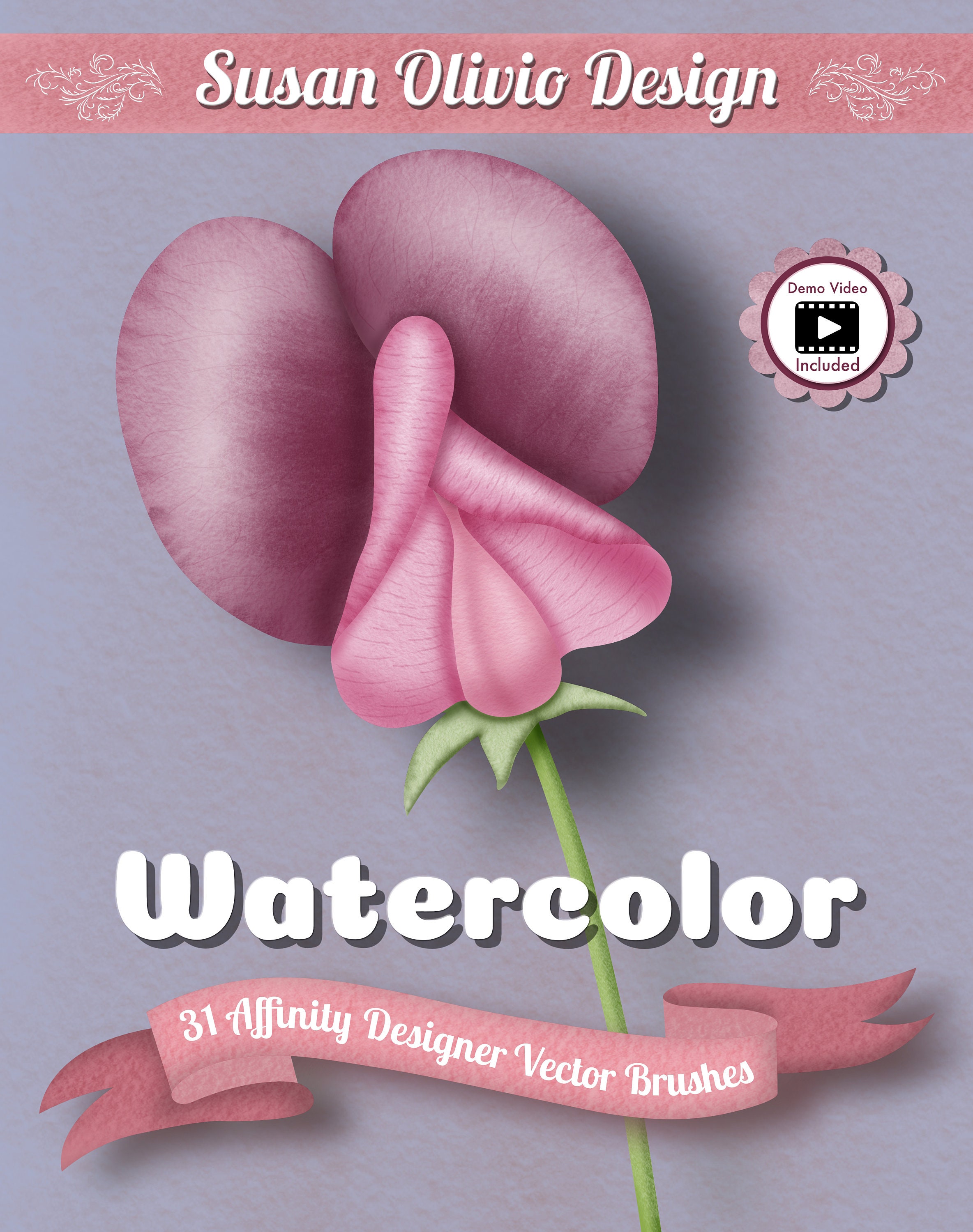 Affinity Designer Vector Watercolor Brushes - Etsy