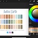 Affinity Designer Color Palette Bundle | Muted Earth | Color Swatches ...