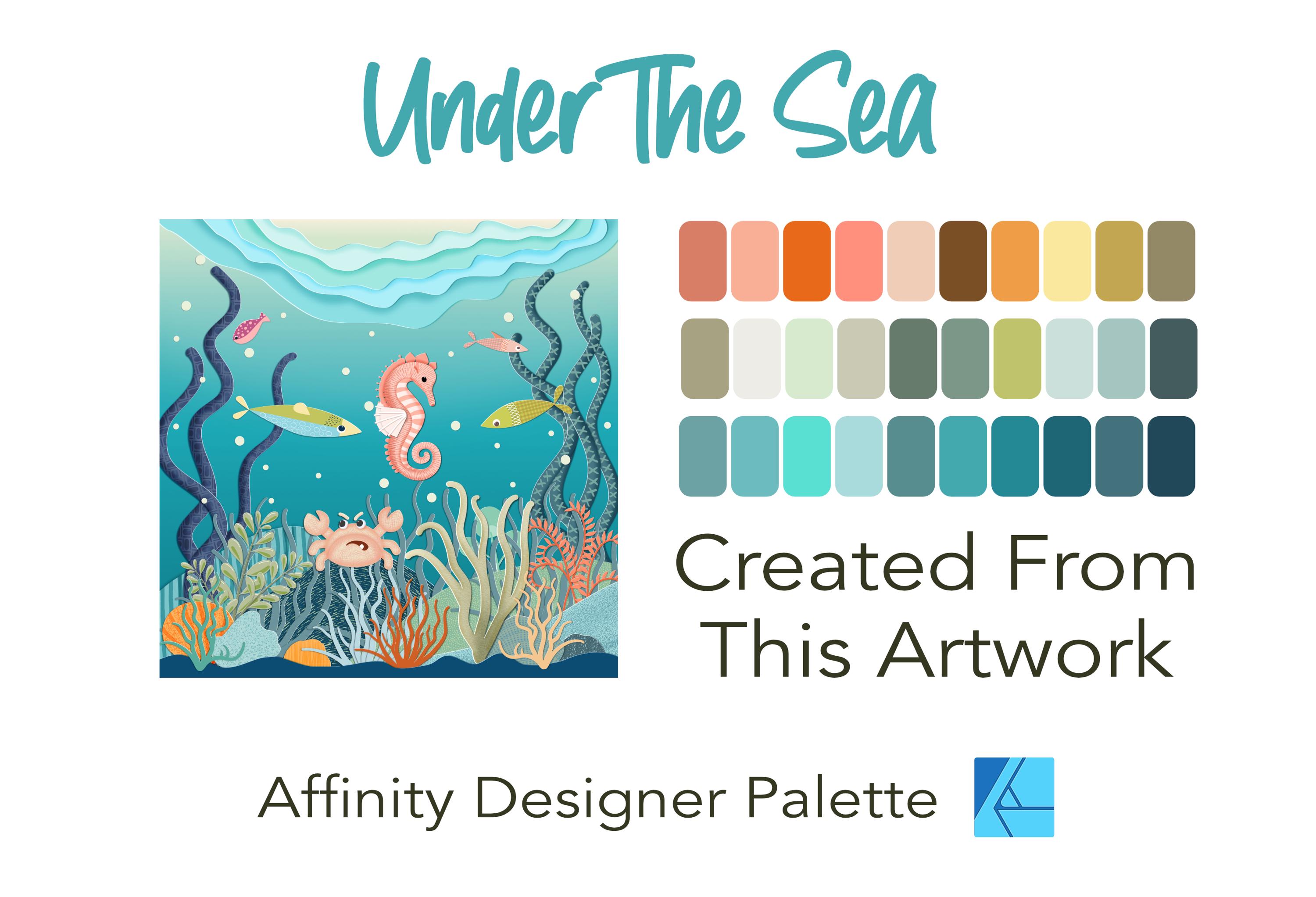 Affinity Designer Color Palette Bundle | Color Swatches | Instant ...