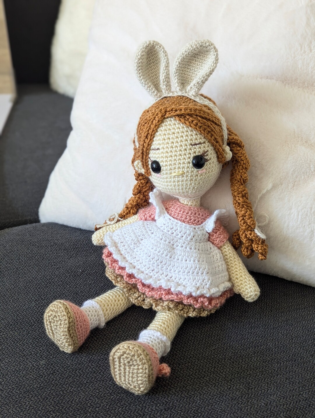 Handmade Doll - Crochet - Amigurumi - "annabelle" - Etsy