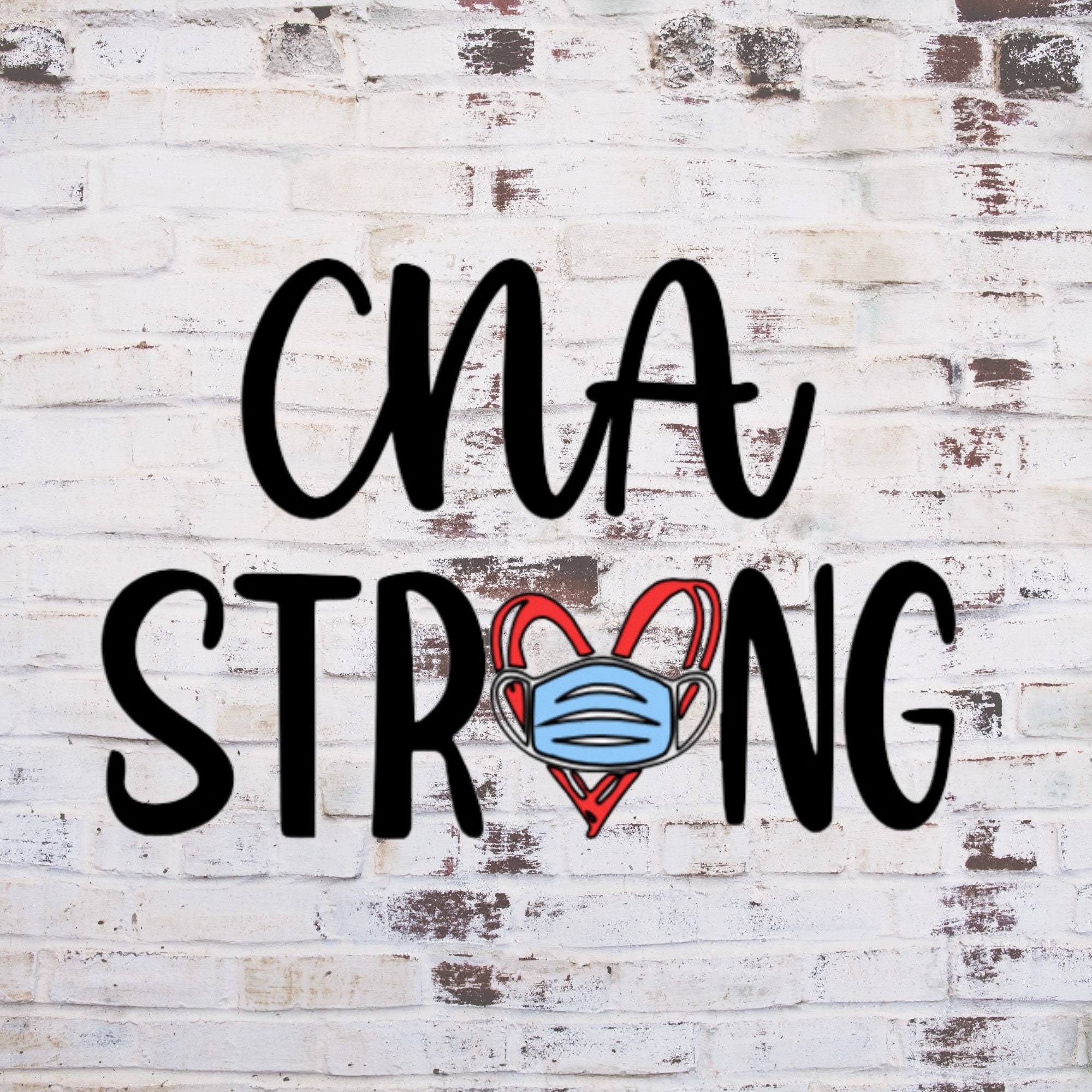 CNA strong decal / Nurse strong decal / essential worker decal | Etsy