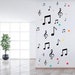 Music Wall Decal, Music Wall Sticker, Music Notes Wall Art Sticker ...