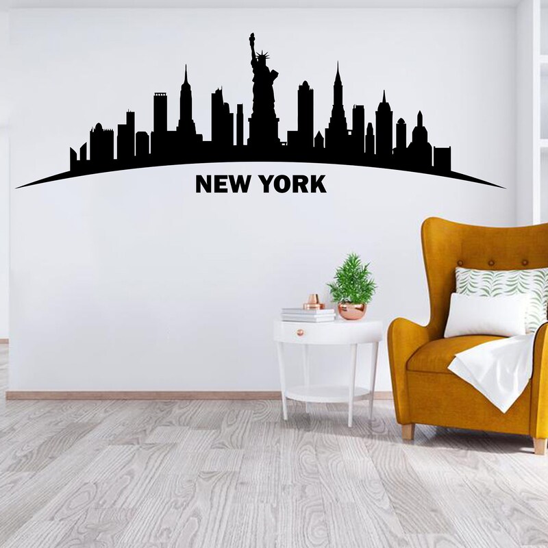 New York Wall Decal - Etsy