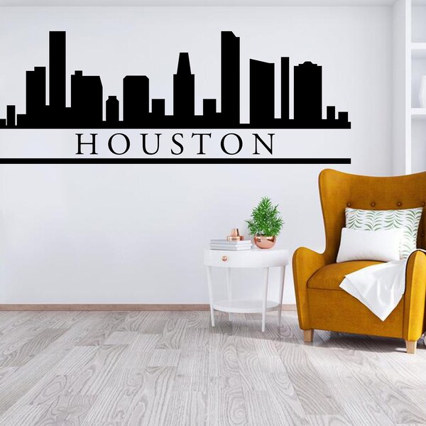 Houston Skyline - Etsy