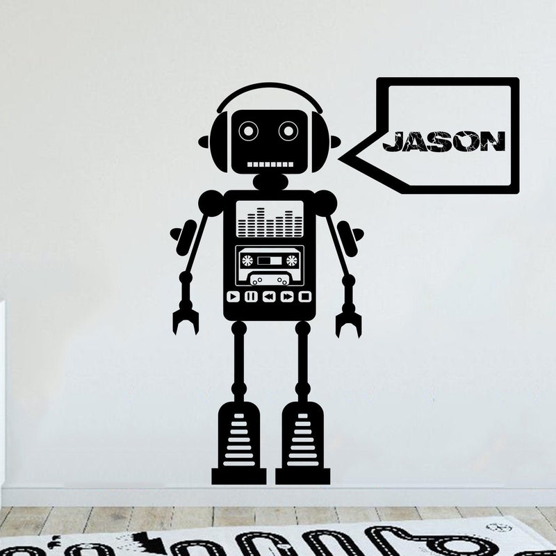 Robot Wall Decor - Etsy