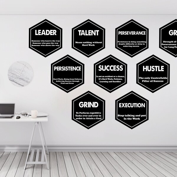 Business Wall Decal - Etsy