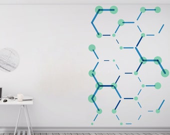 Wall Decal Geometric - Etsy