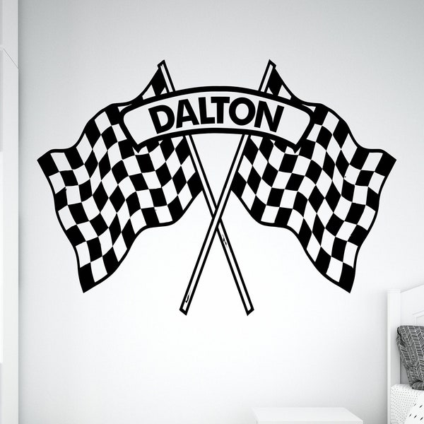 Checkered Flag Car Decals - Etsy