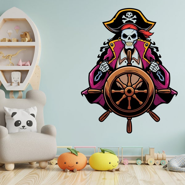 Pirate Wall Decals - Etsy