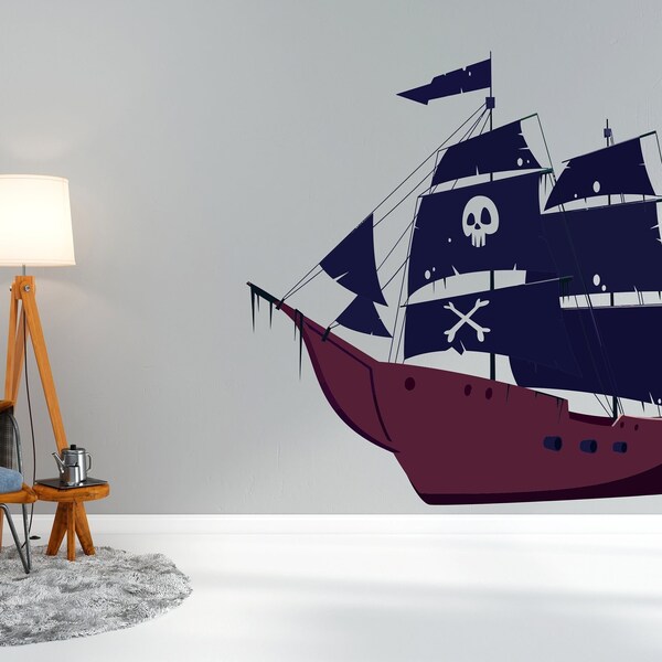 Pirate Wall Decals - Etsy