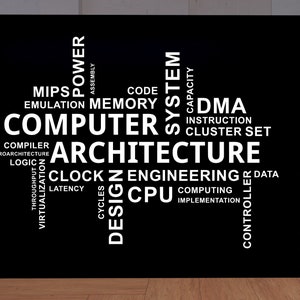 Computer Architecture Vinyl Wall Art Decals, Technology Wall Decal ...