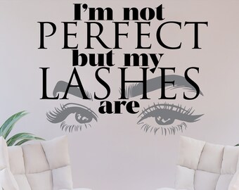 Eyelashes Custom Wall Decor Lashes Salon Beauty Women - Etsy