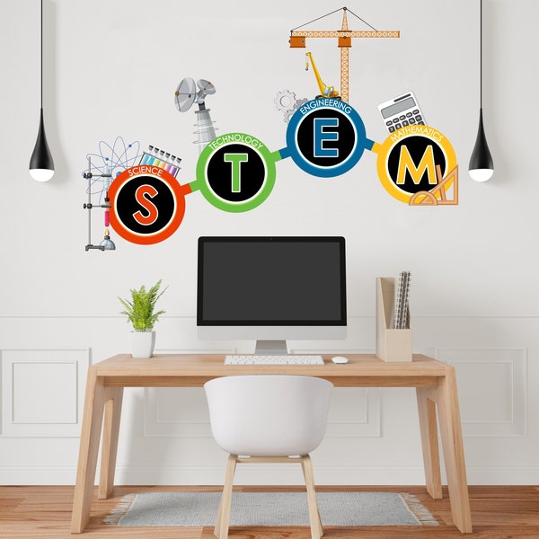 Stem Wall Decal - Etsy