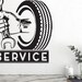 Auto Mechanic Wall Decals, Auto Service Wall Vinyl, Repair Service Car ...