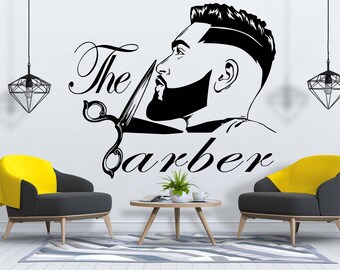 Barber life!! Freckledfoxsoapco Vinyl sticker Paper & Party Supplies ...