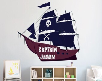 Yo-ho-yo-ho It's a Pirates Life for Me Vinyl Wall Decal Wall Quotes ...