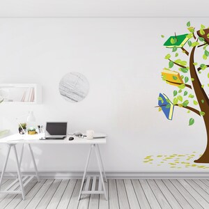 Library Tree Wall Art Decals, Library Wall Decal, Education Decals ...