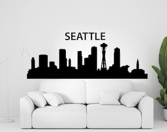 Seattle Wall Decal | Etsy