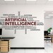Artificial Intelligence Decal, Technology Vinyl Wall Art Decals, AI ...